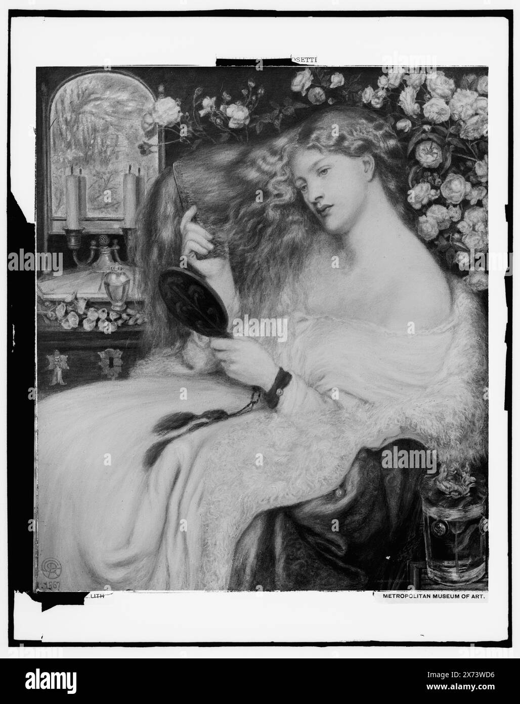 Lady lilith Black and White Stock Photos & Images - Alamy