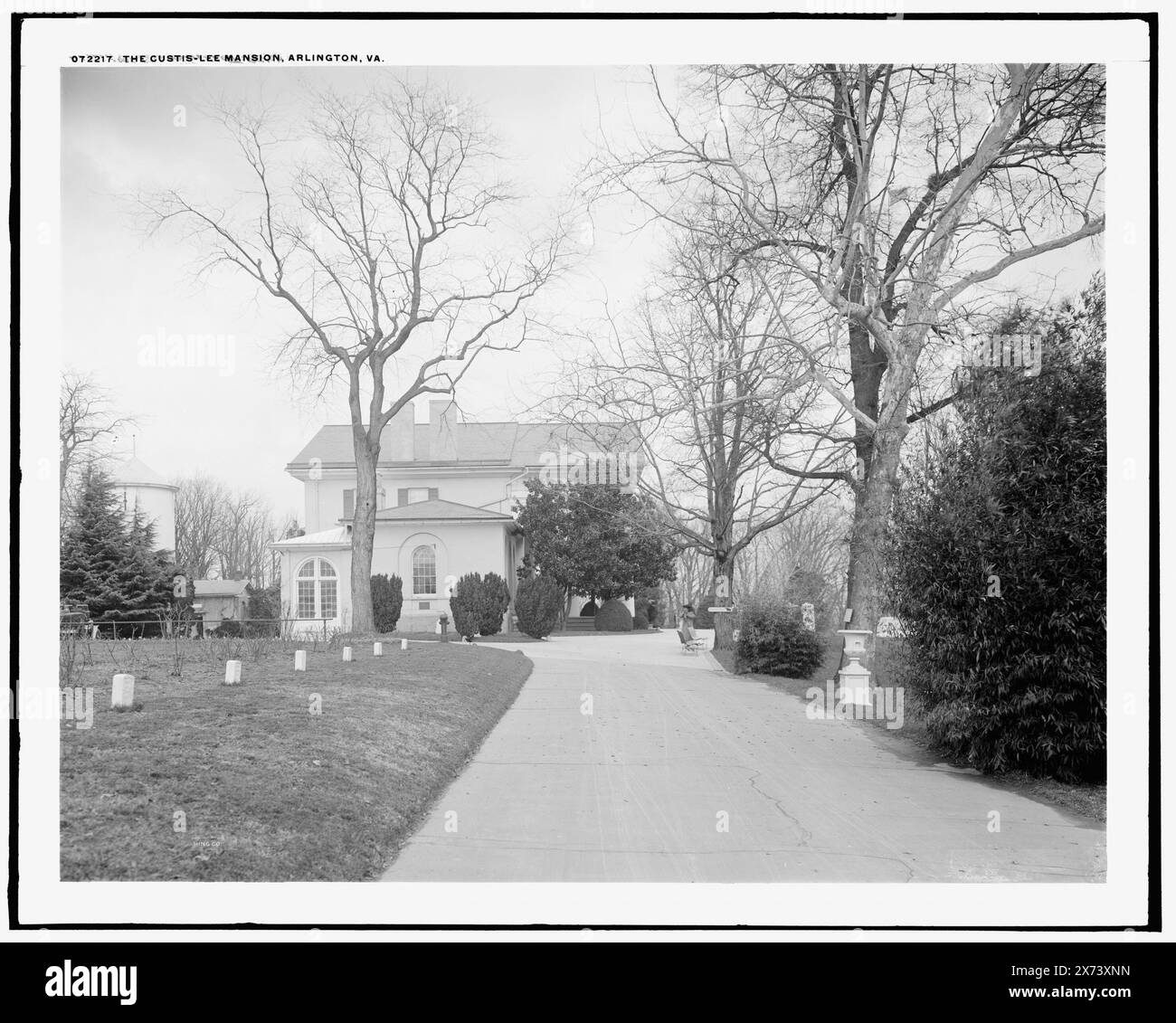 Custis-Lee Mansion Arlington House, Arlington, Va., Detroit Publishing ...
