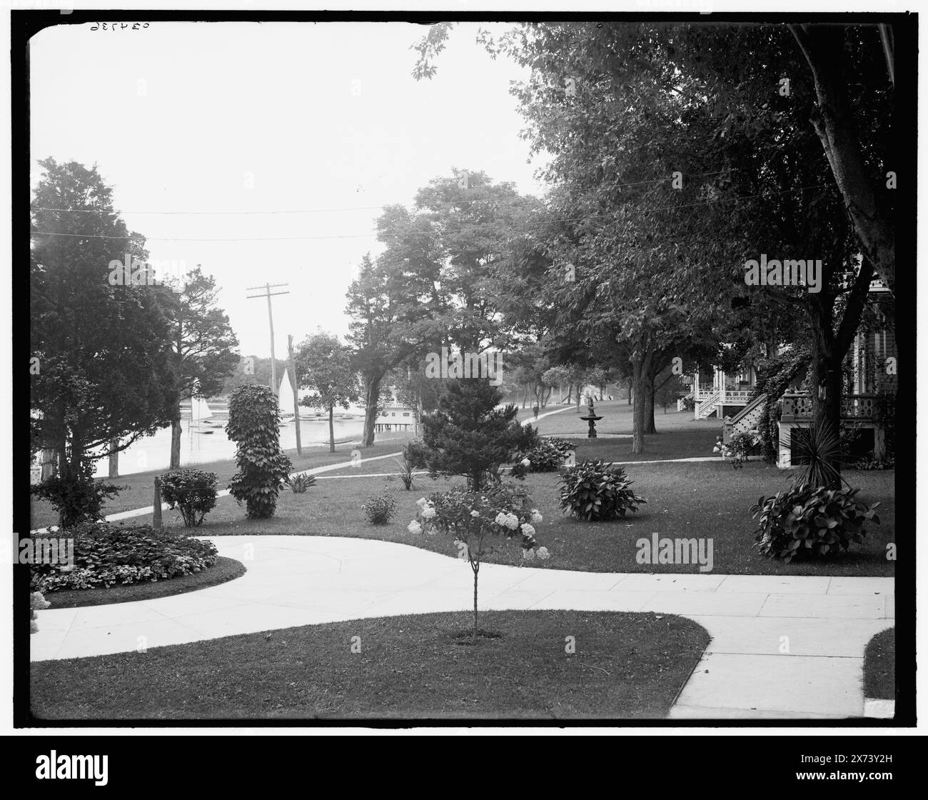 Historic coastal building along Cut Out Stock Images & Pictures - Alamy