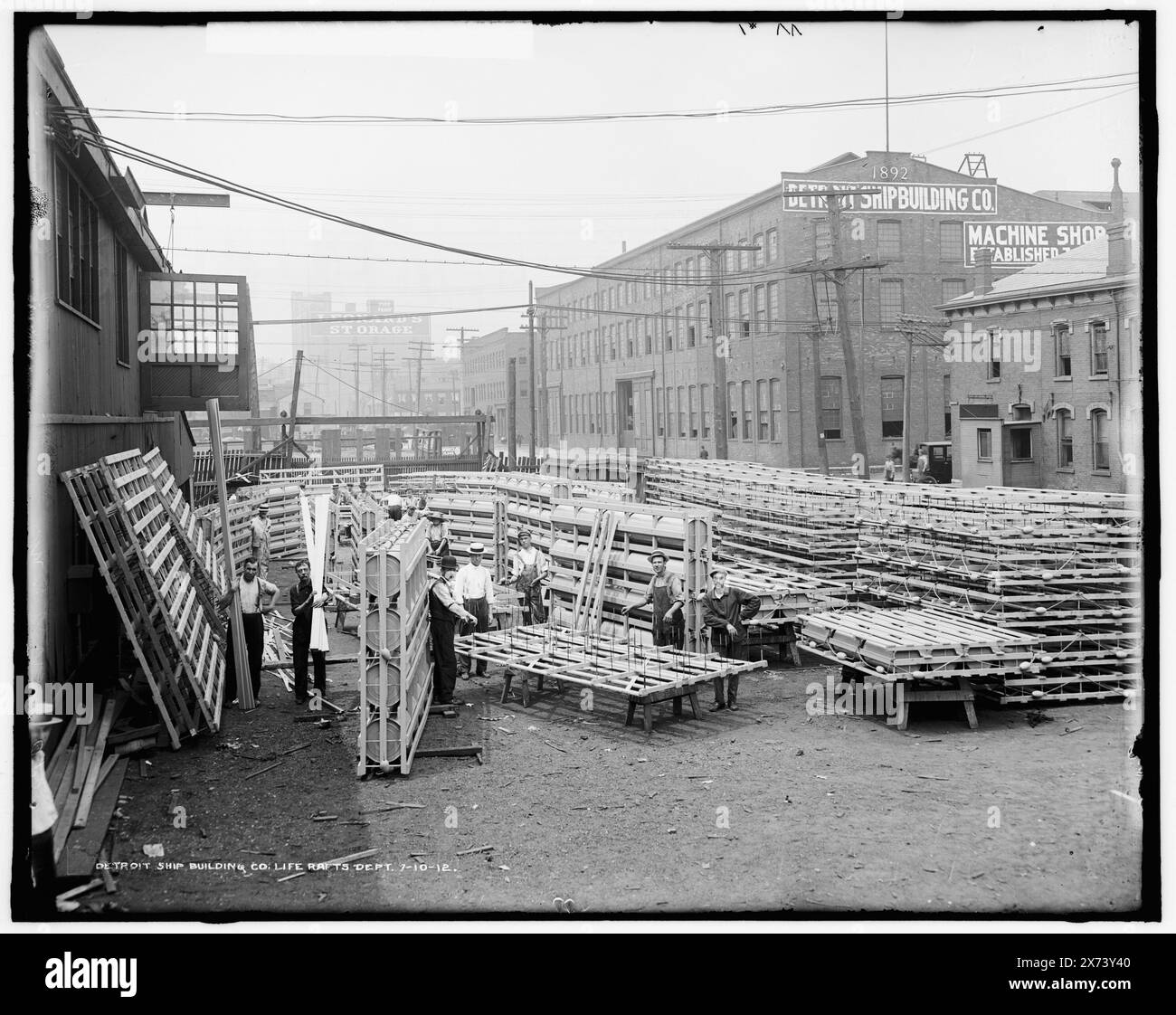 Storage facility for lifeboats hi-res stock photography and images - Alamy