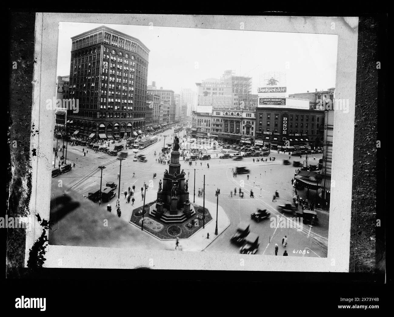 Civil War monument and Campus Martius, Detroit, Mich., Title devised by ...