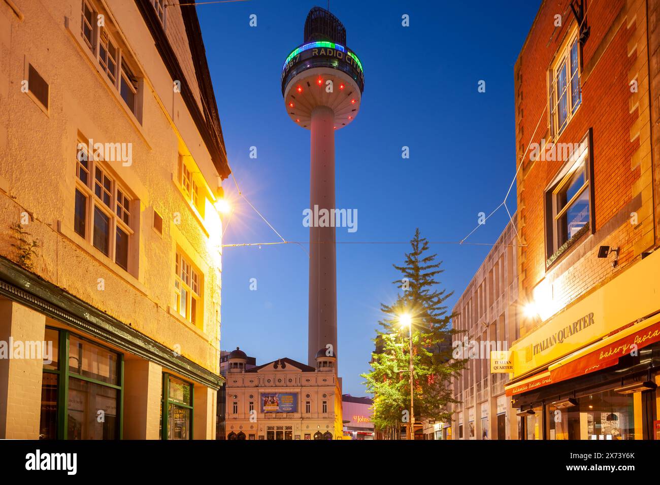 Liverpool city centre skyline hi-res stock photography and images - Alamy
