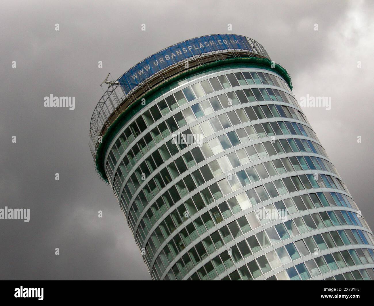 The Rotunda tower in Birmingham, England Stock Photo - Alamy