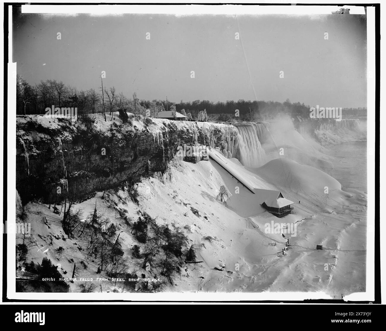 Niagara Falls from Steel Arch Bridge, Date based on Detroit, Catalogue ...