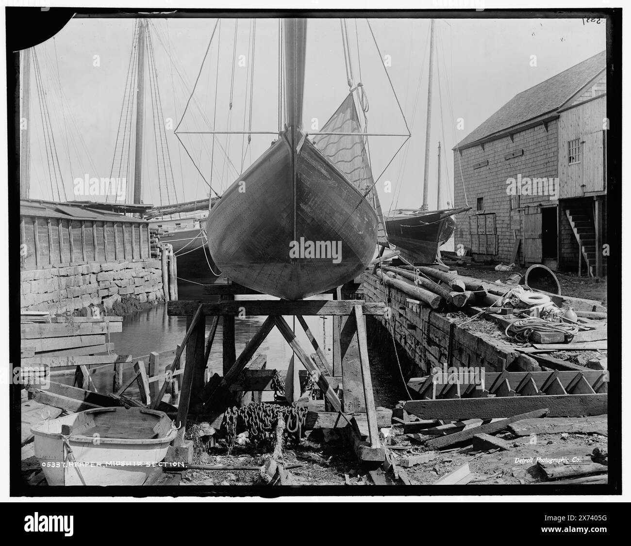 Reaper boat Cut Out Stock Images & Pictures - Alamy