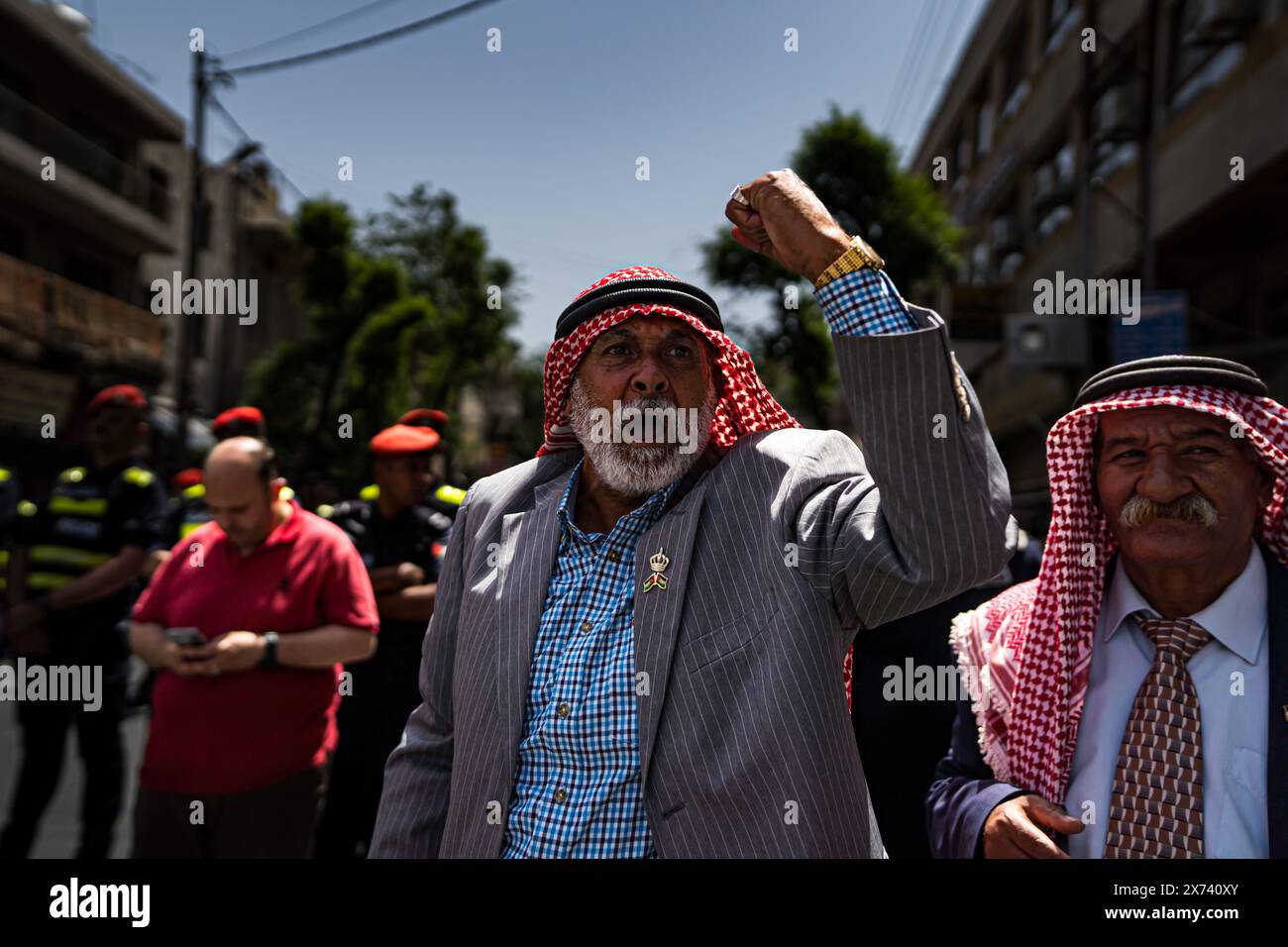 Amman, Jordan. 17th May, 2024. Pro-Palestine demonstrations flood ...