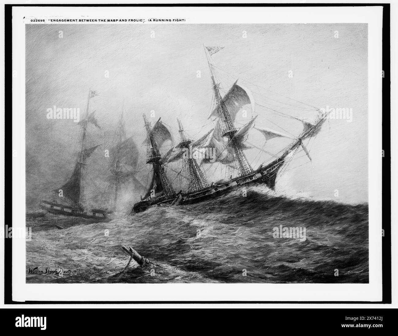 British warships 19th century hi-res stock photography and images - Alamy