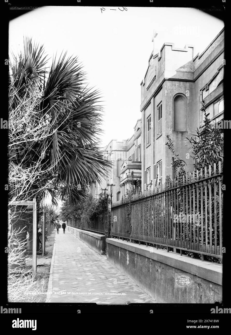 Convent, "Sisters of Our Lady of Mercy," Savannah, Ga., "A-9" on ...
