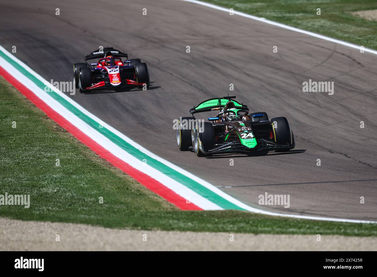 24 DURKSEN Joshua (pry), PHM AIX Racing, Dallara F2 2024, action during ...