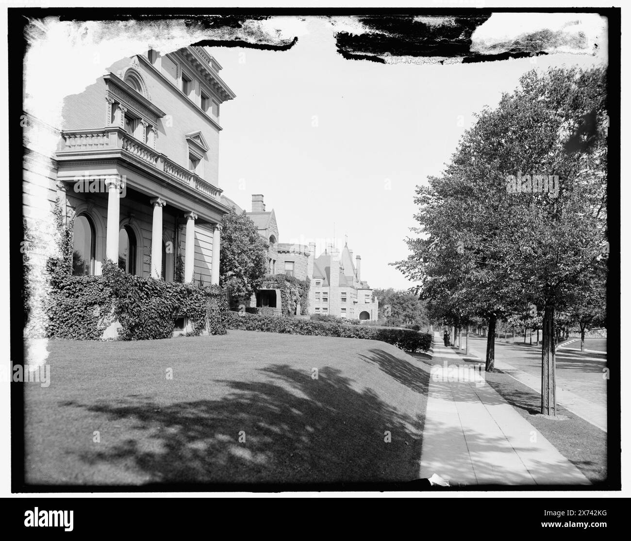 Early urban residences Cut Out Stock Images & Pictures - Alamy