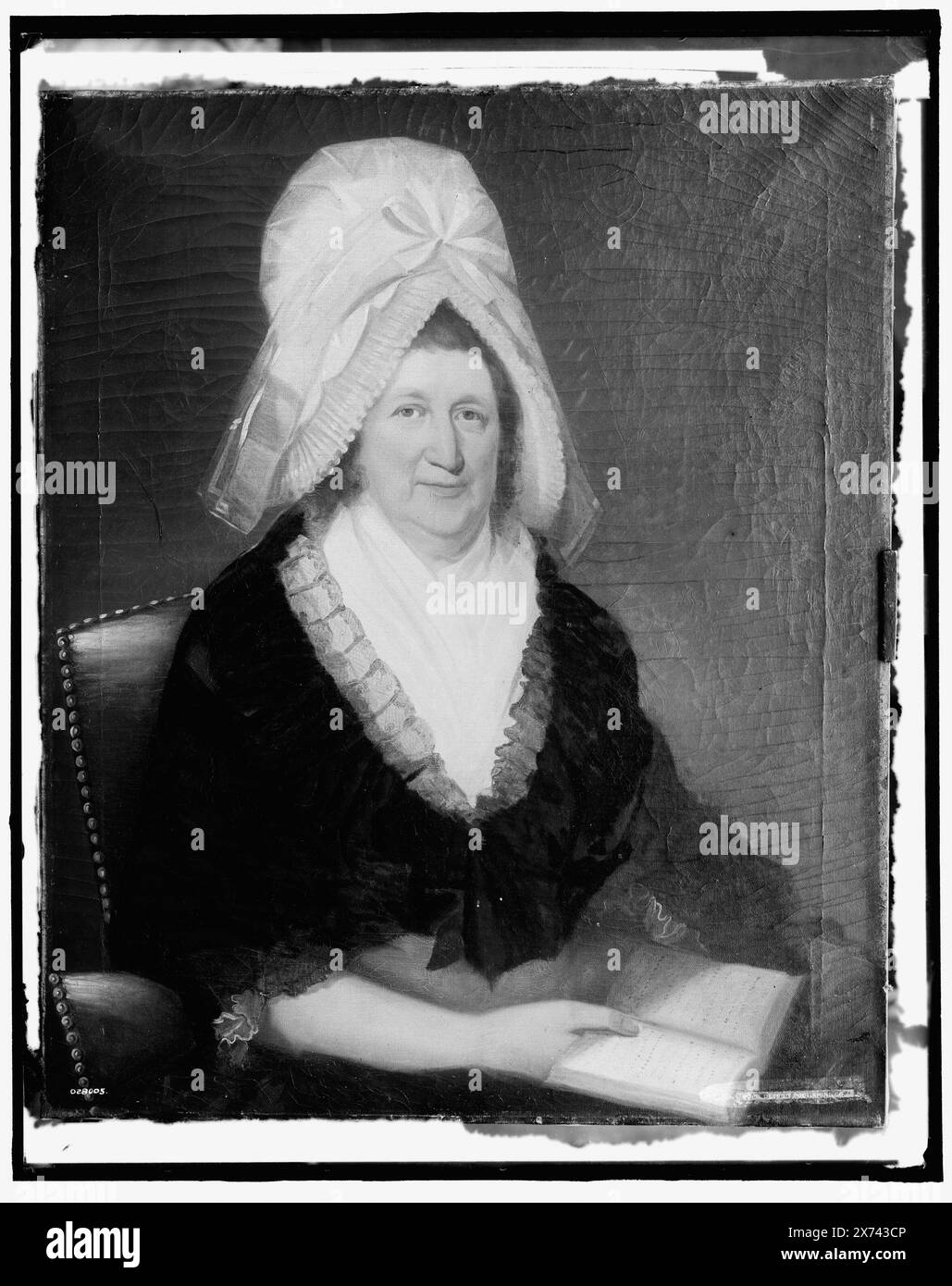 Mrs. Daniel Waldo (Rebecca Salisbury), half-length portrait, Title ...