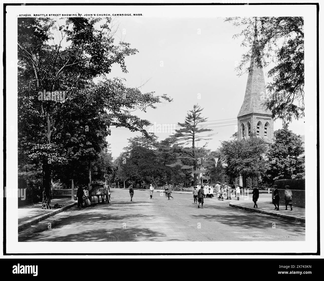 Brattle street church Black and White Stock Photos & Images - Alamy