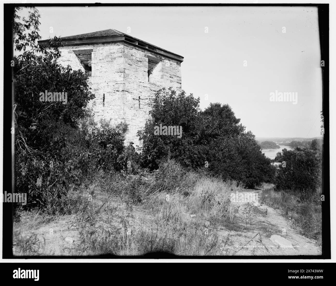 Fort Snelling block house, "310" on negative., Detroit Publishing Co ...