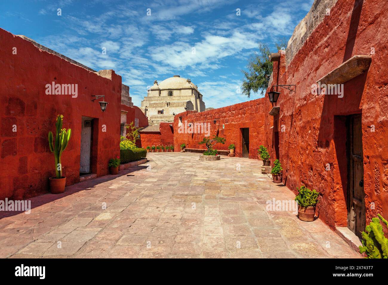 Santa Catalina Monastery. Religious colonial monument with more than ...