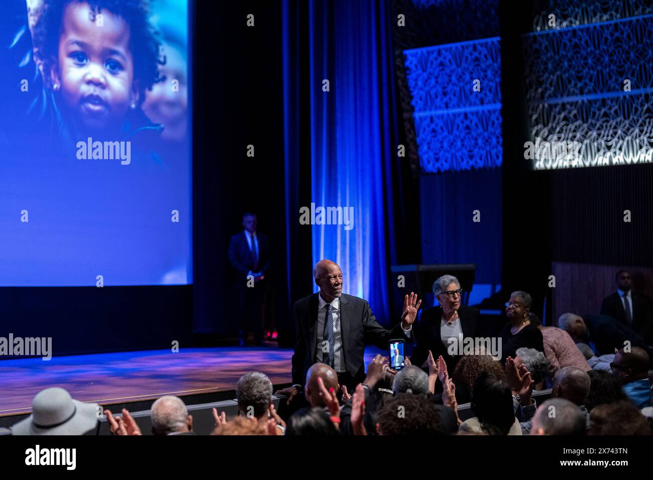 Washington, United States. 17th May, 2024. Terrance Roberts, one of the ...