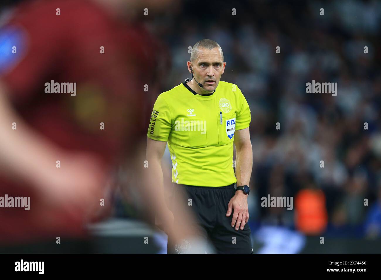 Copenhagen, Denmark. 16th, May 2024. Referee Mads-Kristoffer ...