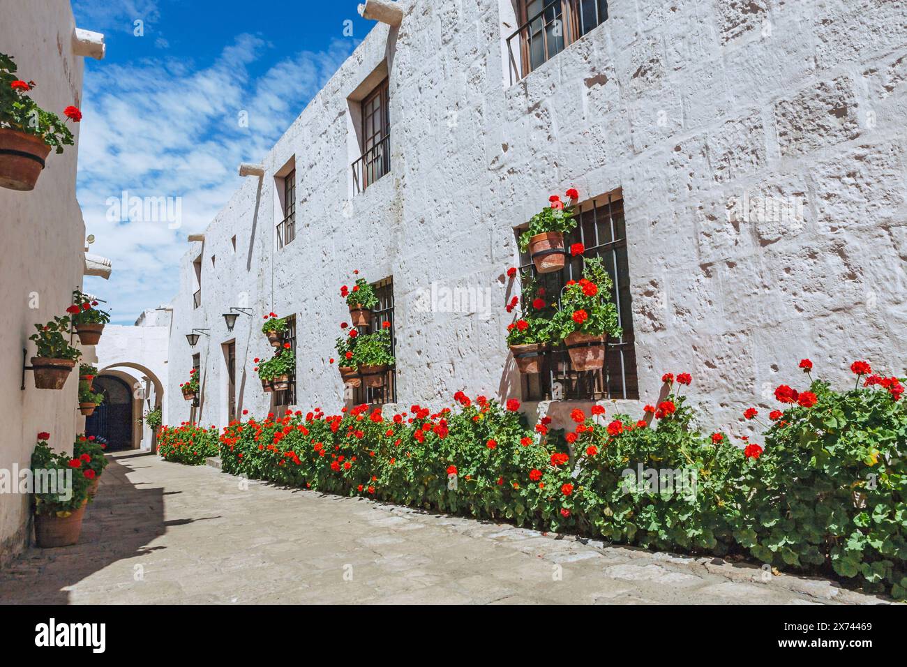 Santa Catalina Monastery. Religious colonial monument with more than ...