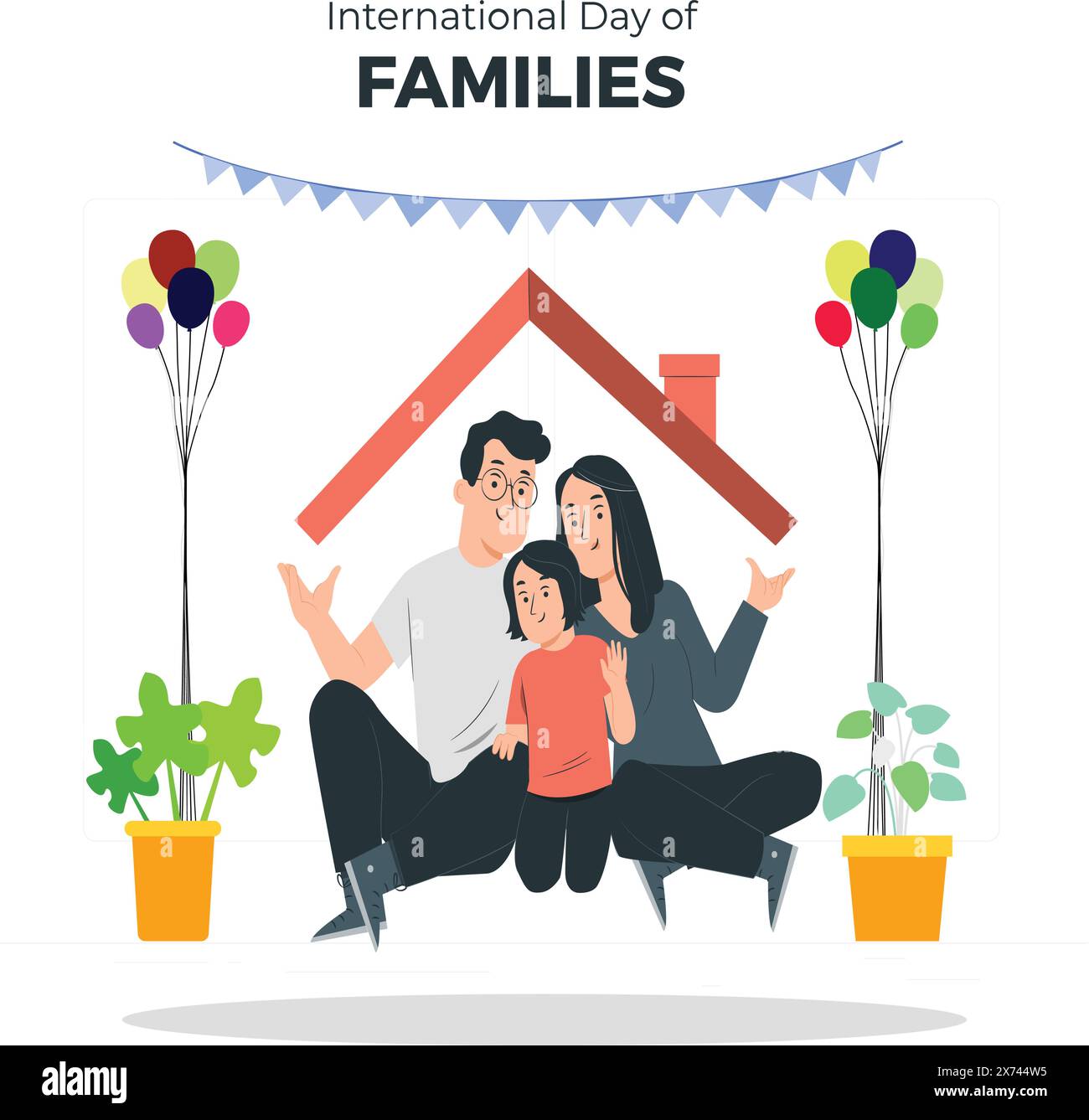 During a family holiday Stock Vector Images - Alamy