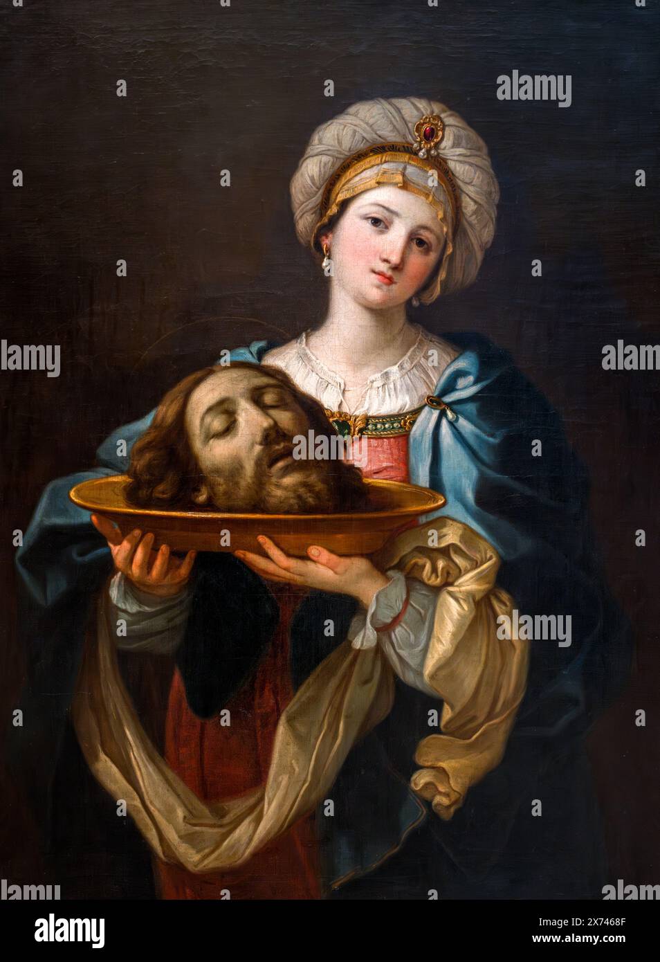 Salome with the Head of St John the Baptist by Benjamin West (1738-1820), oil on canvas, 1763 ...