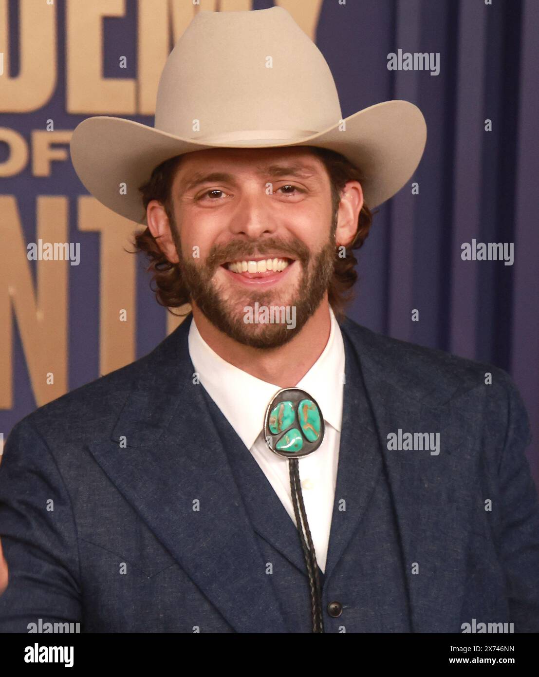 Thomas Rhett attends the 59th Academy of Country Music Awards at Omni ...