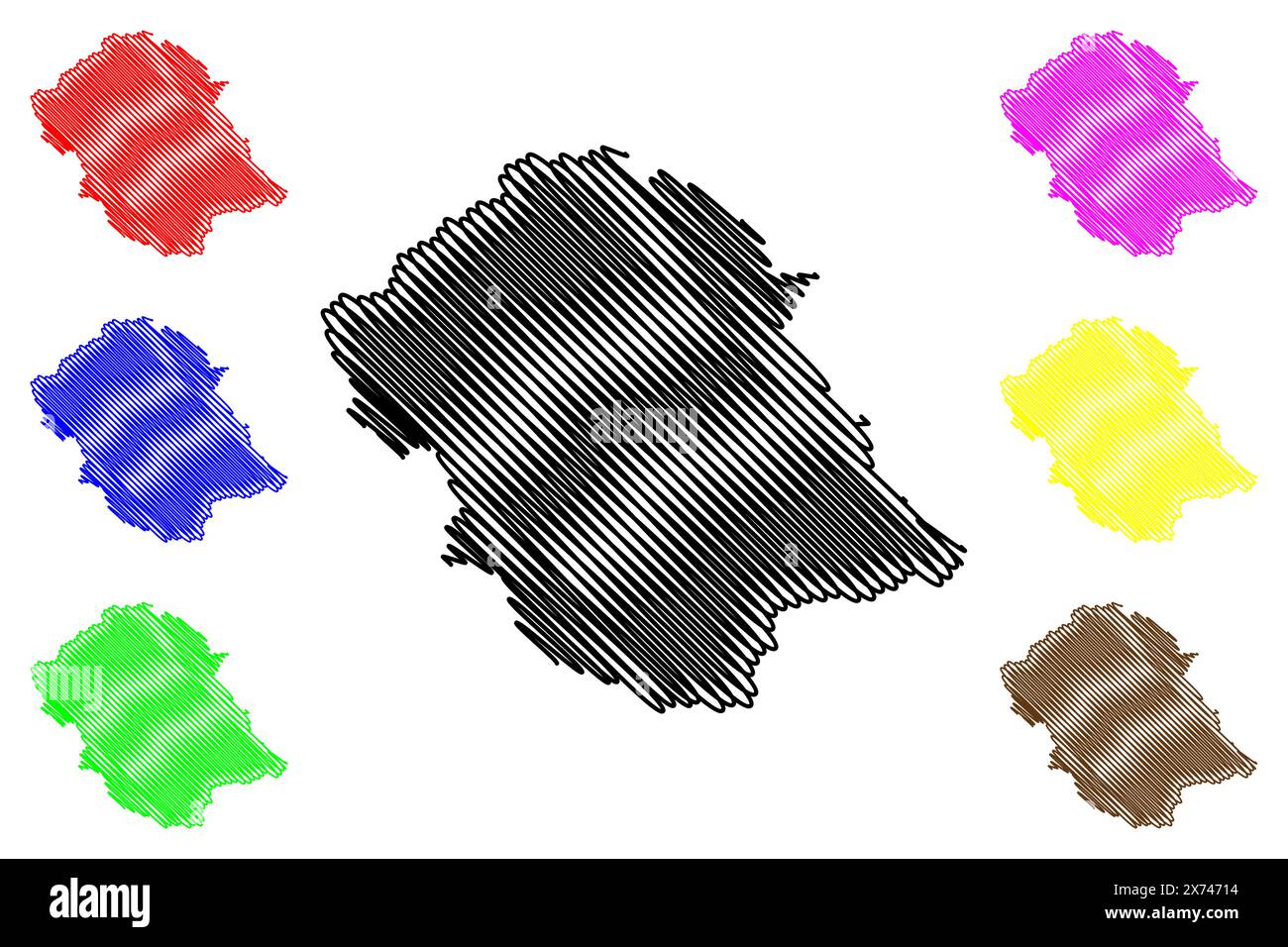 Lienz district (Republic of Austria or Österreich, Tyrol or Tirol state ...