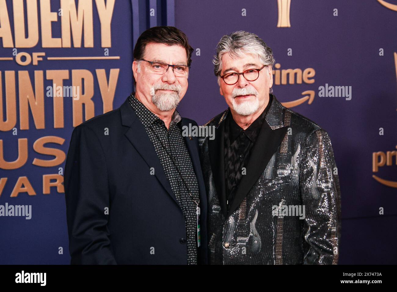 Alabama - Teddy Gentry, Randy Owen attend the 59th Academy of Country ...
