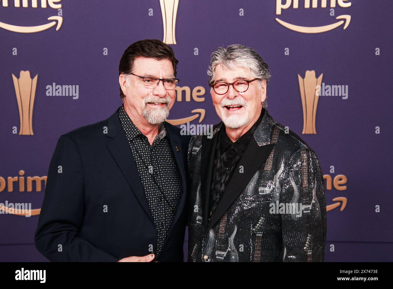 Alabama - Teddy Gentry, Randy Owen attend the 59th Academy of Country ...