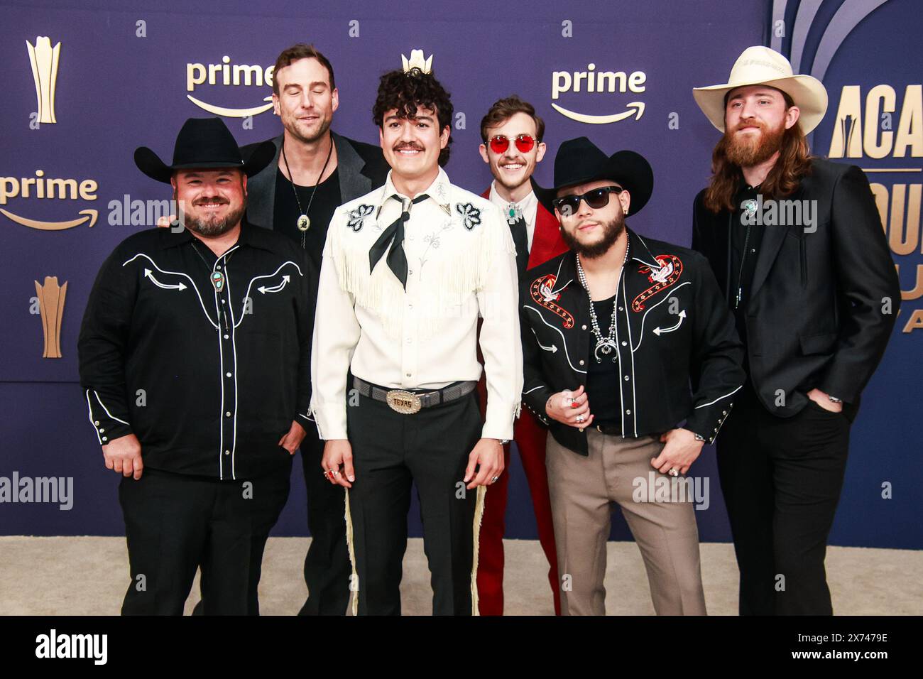 Flatland Calvary attends the 59th Academy of Country Music Awards at ...