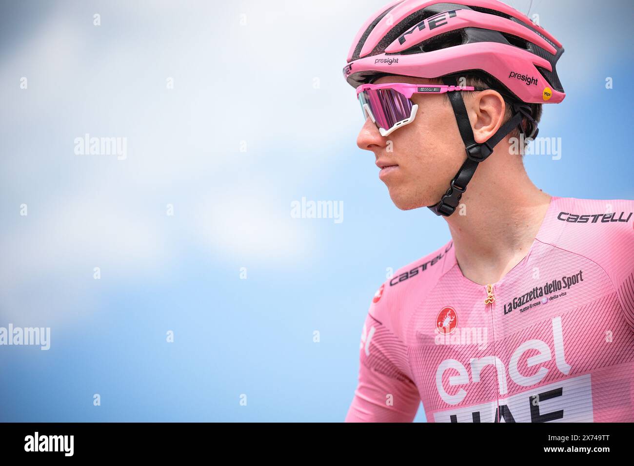 Riccione, Italia. 17th May, 2024. Tadej Pogacar (UAE Team Emirates ...