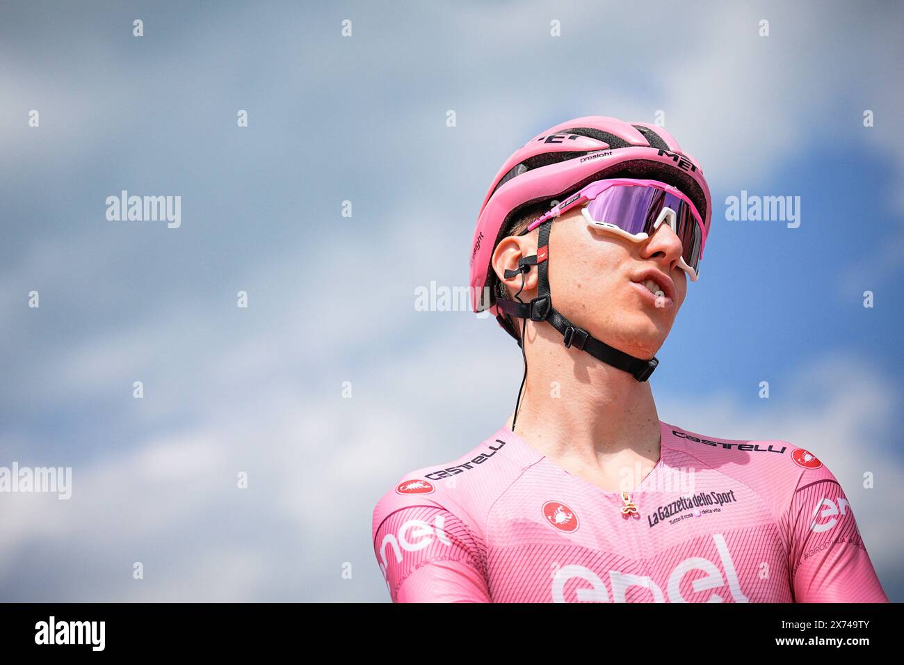 Riccione, Italia. 17th May, 2024. Tadej Pogacar (UAE Team Emirates ...