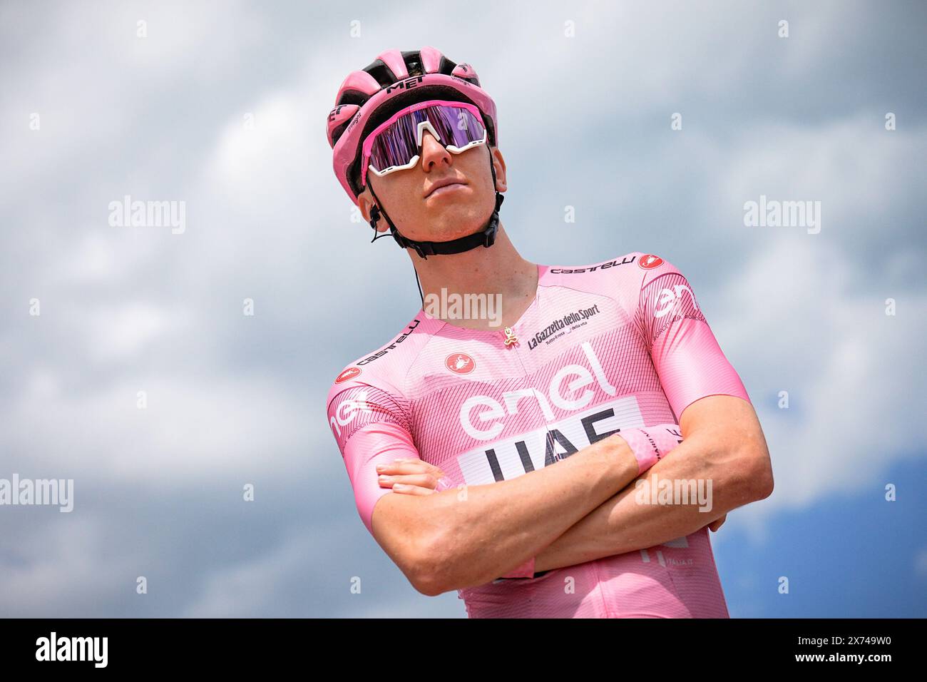 Riccione, Italia. 17th May, 2024. Tadej Pogacar (UAE Team Emirates ...