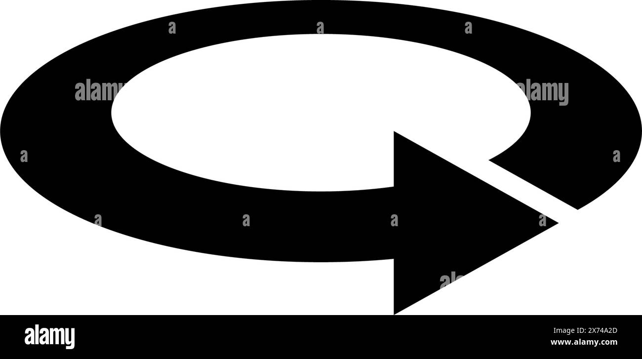 Simple return process icon hi-res stock photography and images - Alamy