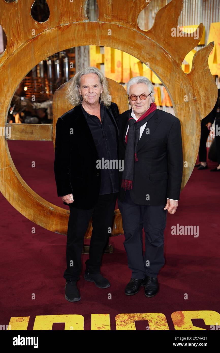 Doug Mitchell (left) and George Miller attend Furiosa: A Mad Max Saga ...