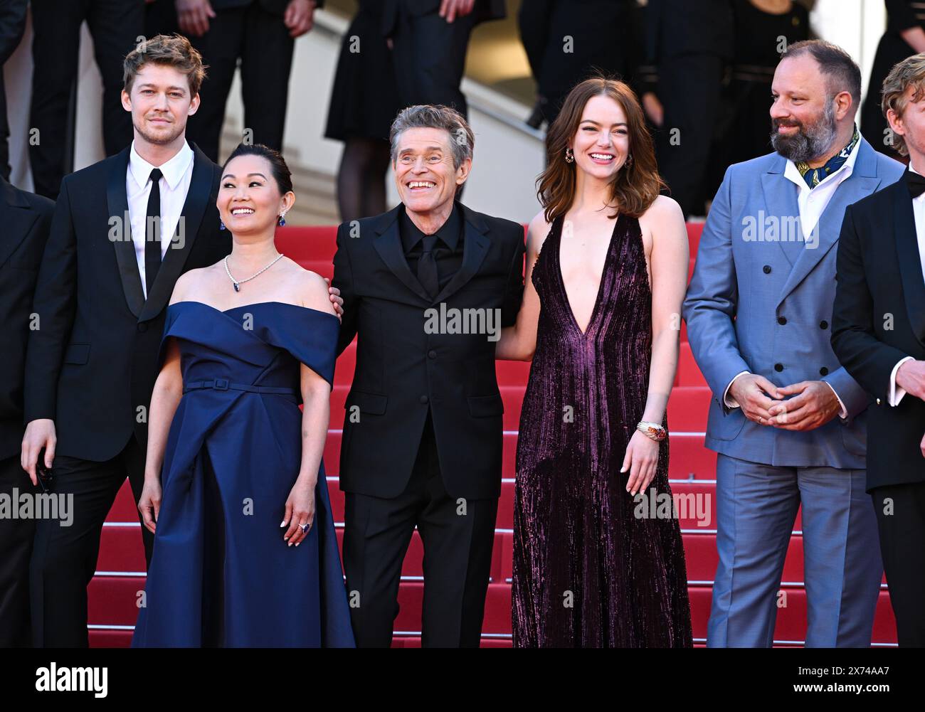 Cannes, France. May 17th, 2024. Margaret Qualley, Jesse Plemons, Yorgos ...