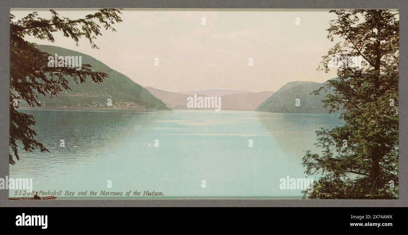 Peekskill Bay and the narrows of the Hudson, In album prepared by ...