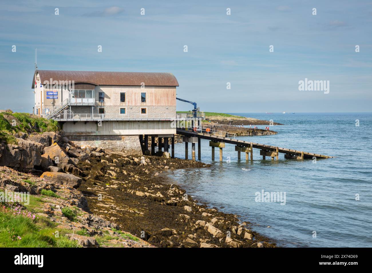 Moelfre Lifeboat Station, Anglesey, Wales, UK. 2024 Stock Photo - Alamy