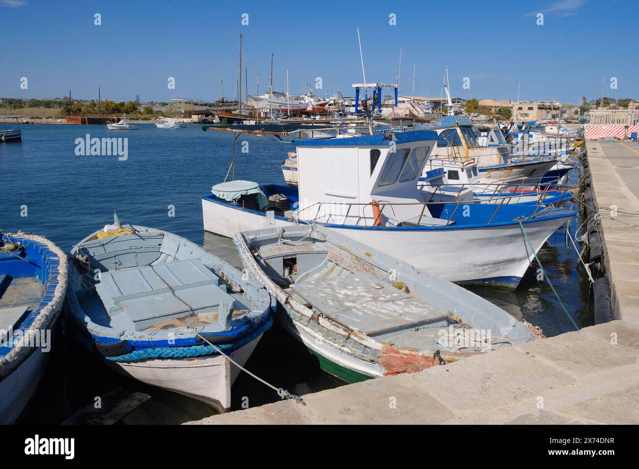 Italy, Sicily, Portopalo di Capo Passero (Siracusa Province); local ...
