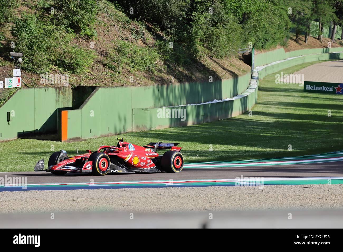 17th May 2024; Autodromo Enzo e Dino Ferrari, Imola, Italy; FIA Formula ...
