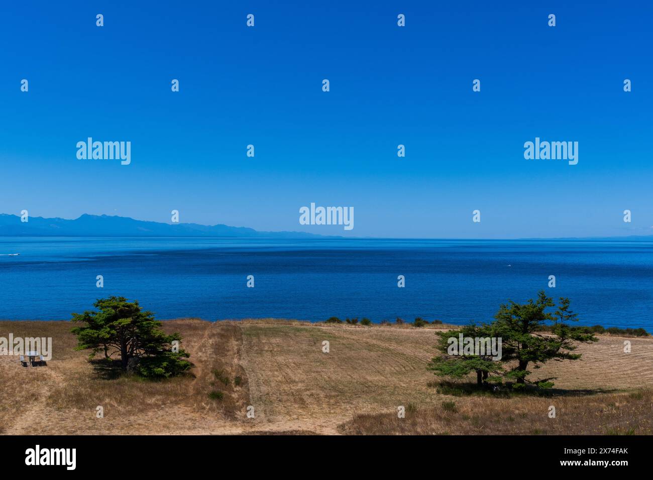 Beautiful Fort Ebey State Park Overlooking Admiralty Inlet, Washington ...