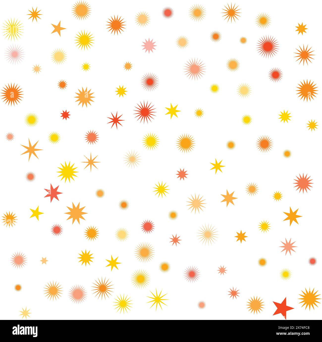 An isolated abstract cosmic star burst shape pattern background image ...
