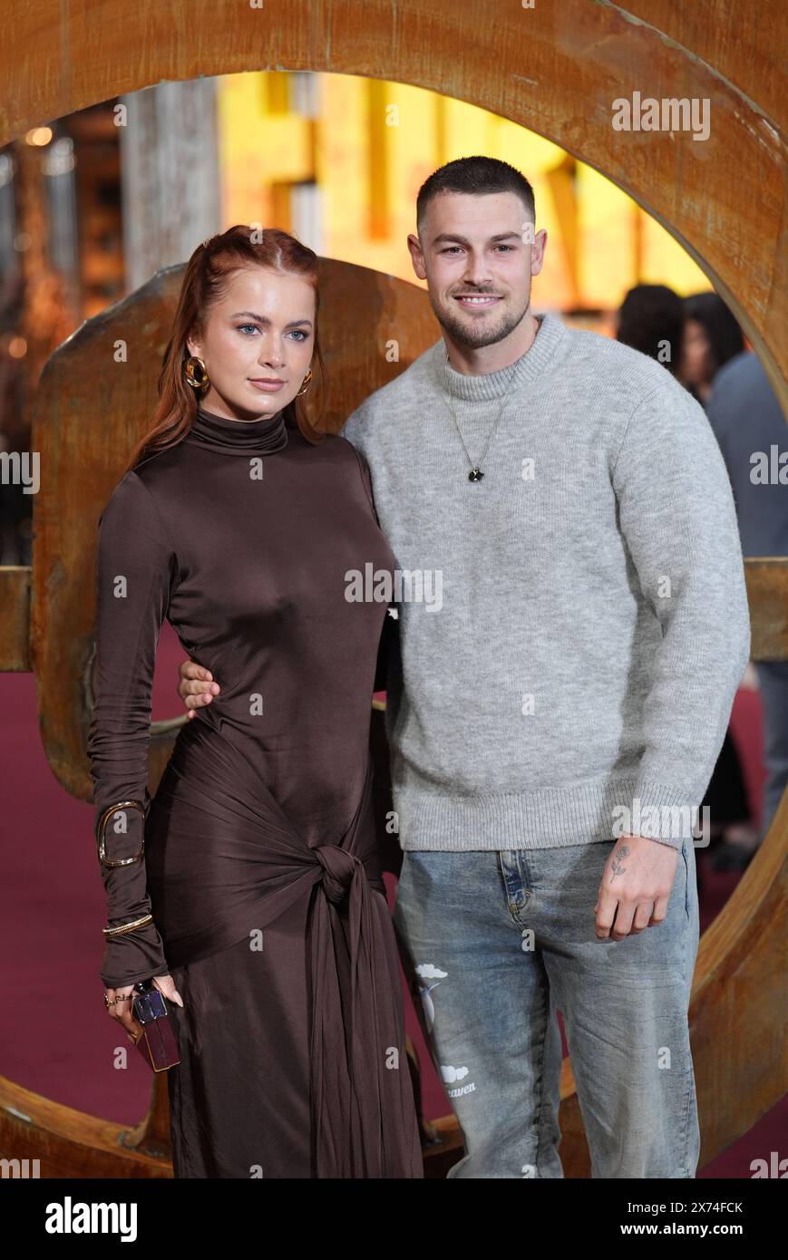 Tasha Ghouri and Andrew Le Page attend Furiosa: A Mad Max Saga UK ...