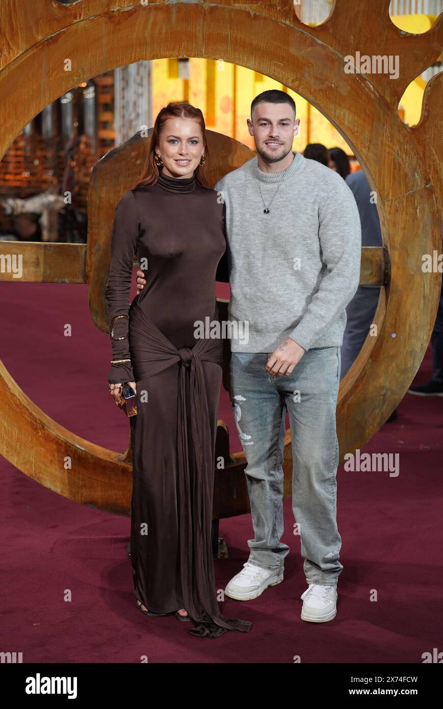 Tasha Ghouri and Andrew Le Page attend Furiosa: A Mad Max Saga UK ...