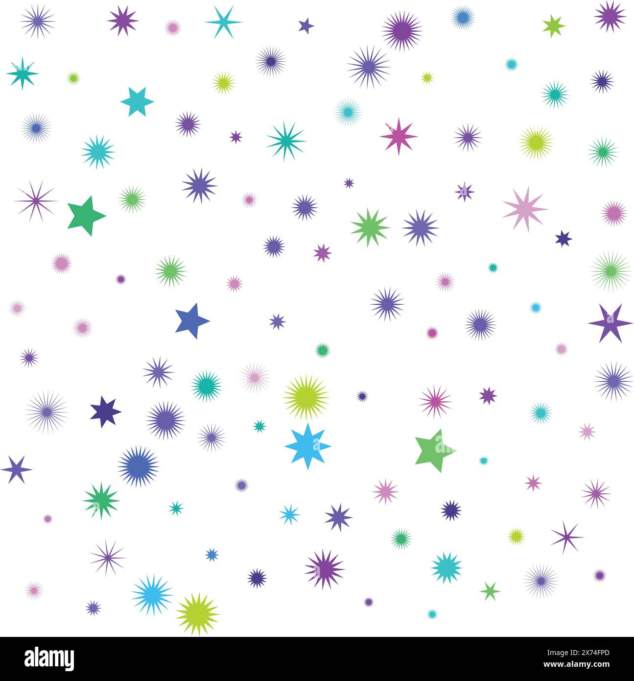 An isolated abstract cosmic star burst shape pattern background image ...