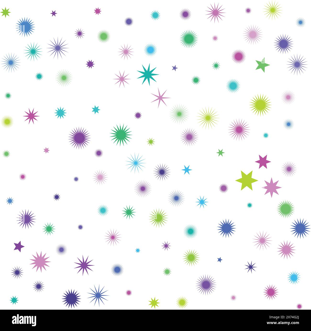 An isolated abstract cosmic star burst shape pattern background image ...
