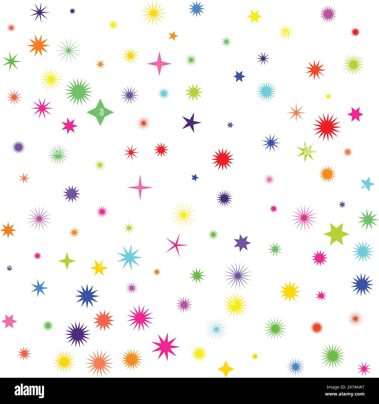 An isolated abstract cosmic star burst shape pattern background image ...