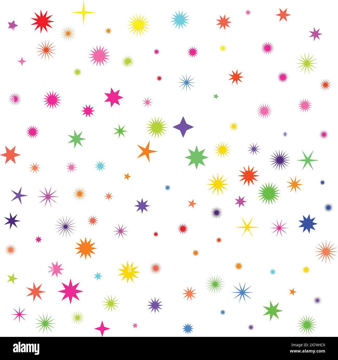 An isolated abstract cosmic star burst shape pattern background image ...