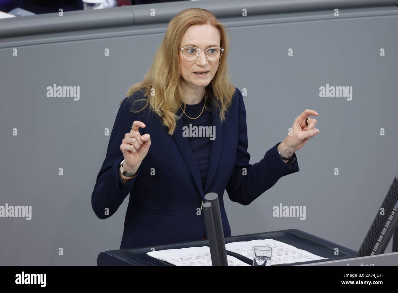 Dr. Zanda Martens, SPD, Deutschland, Berlin, Reichstag, 17. Mai 2024 ...