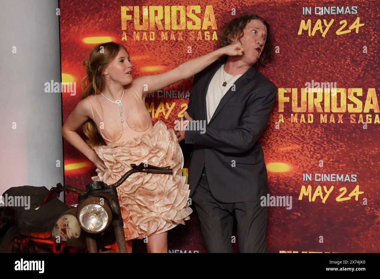 Alyla Browne and David Collins attend Furiosa: A Mad Max Saga UK ...