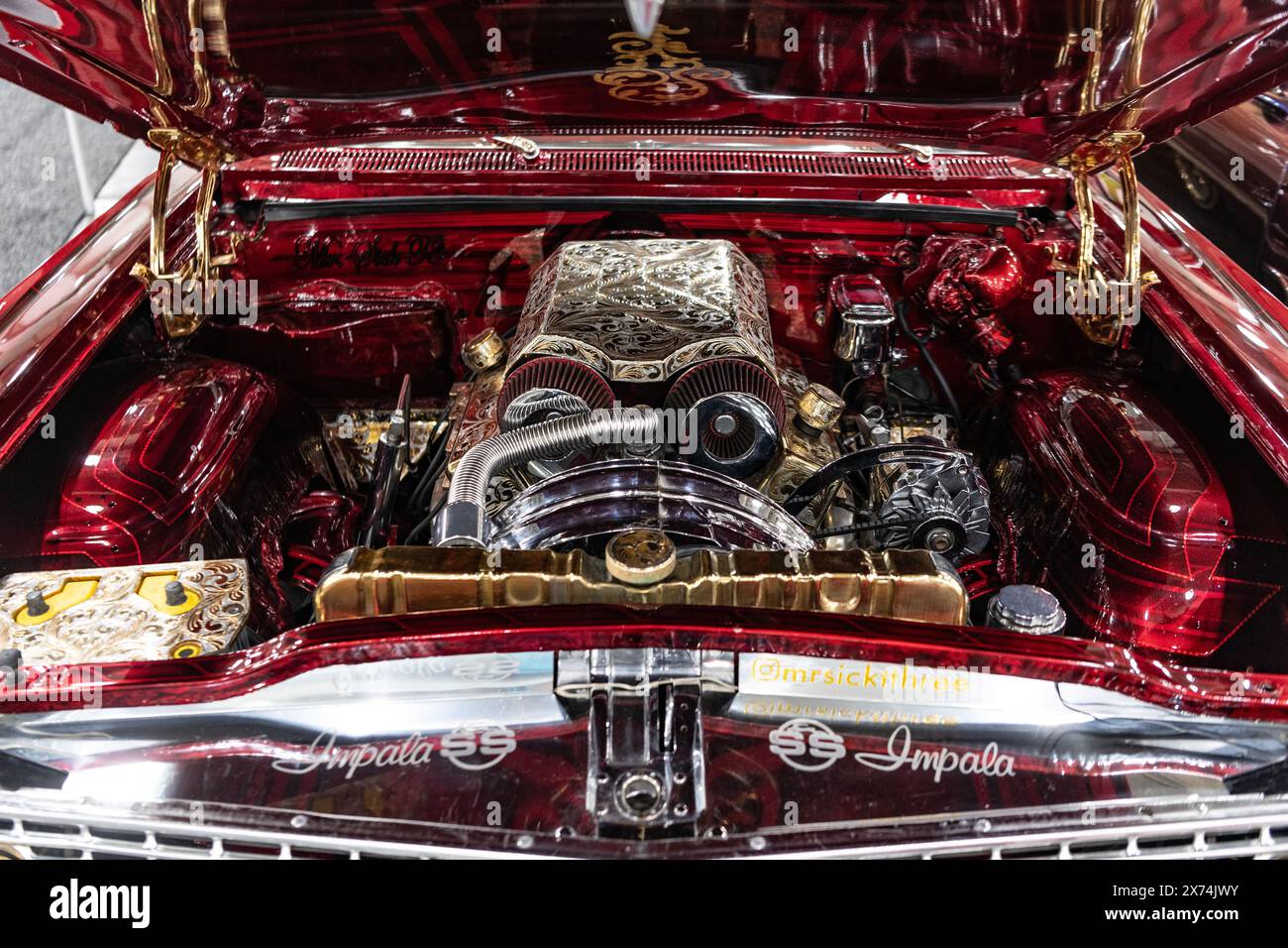 New York City, USA - March 27, 2024: Chevrolet Impala SS Chevy tuning ...