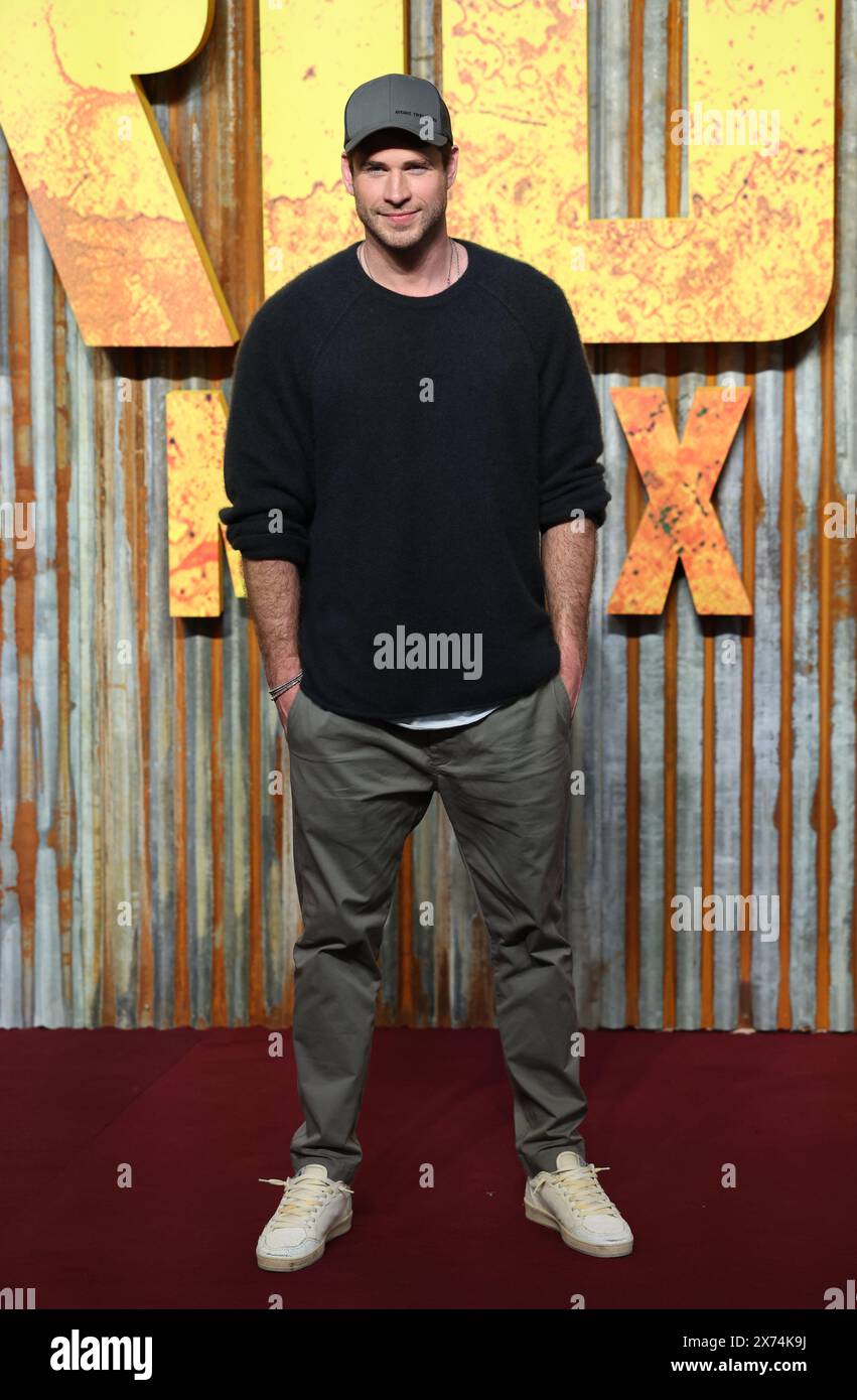 London, UK. 17 May, 2024. Liam Hemsworth attends the UK Premiere of ...